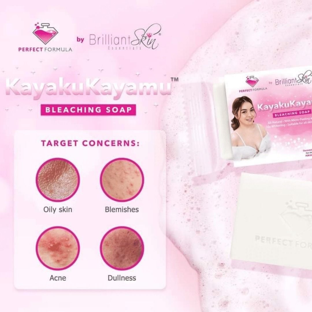 Authentic Perfect Formula By Brilliant Skin Kayakukayamu Bleaching Soap