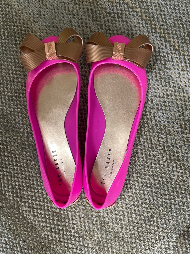 Authentic Ted Baker Jelly Shoes Flats Womens Fashion Footwear Flats