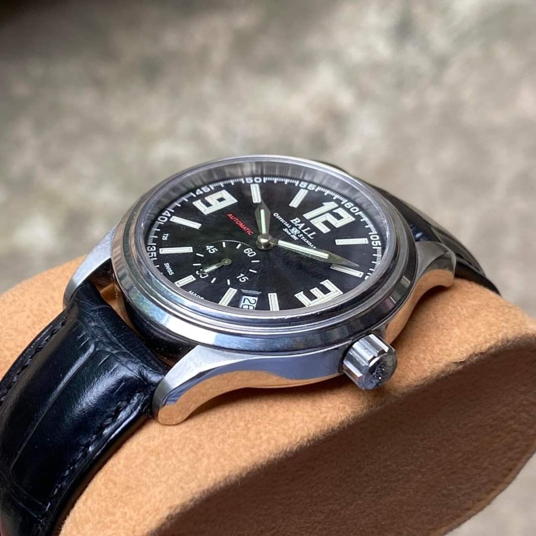 Ball Trainmaster Small Seconds Date Swiss Made Wristwatch, Men's ...