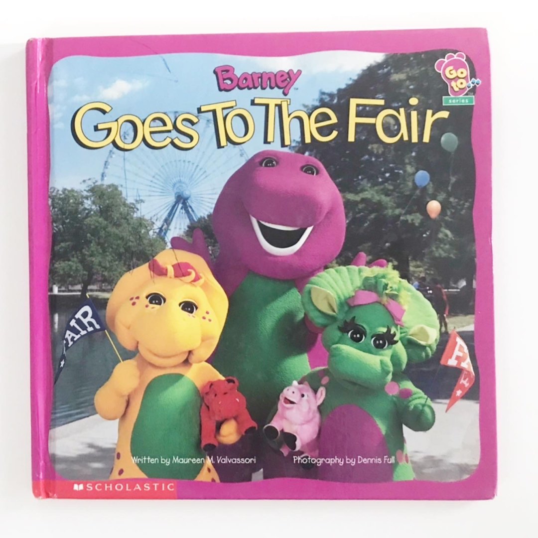 Barney Goes To The Fair, Hobbies & Toys, Books & Magazines, Children's ...