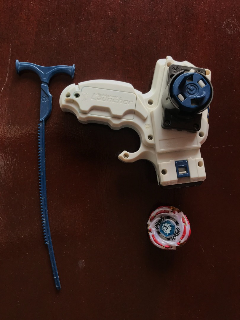 Beyblade Digital Power Launcher + Meteo L-Drago LW105LF, Hobbies & Toys ...