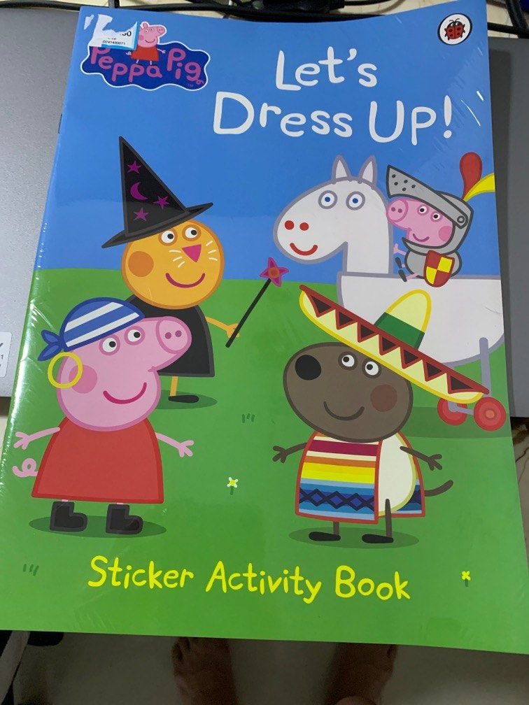(Bn) peppa pig sticker Activity book, Hobbies & Toys, Books & Magazines ...