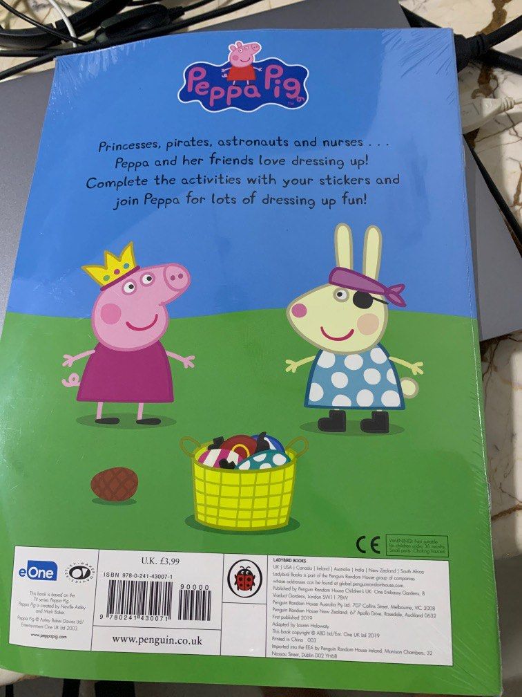 (Bn) peppa pig sticker Activity book, Hobbies & Toys, Books & Magazines ...