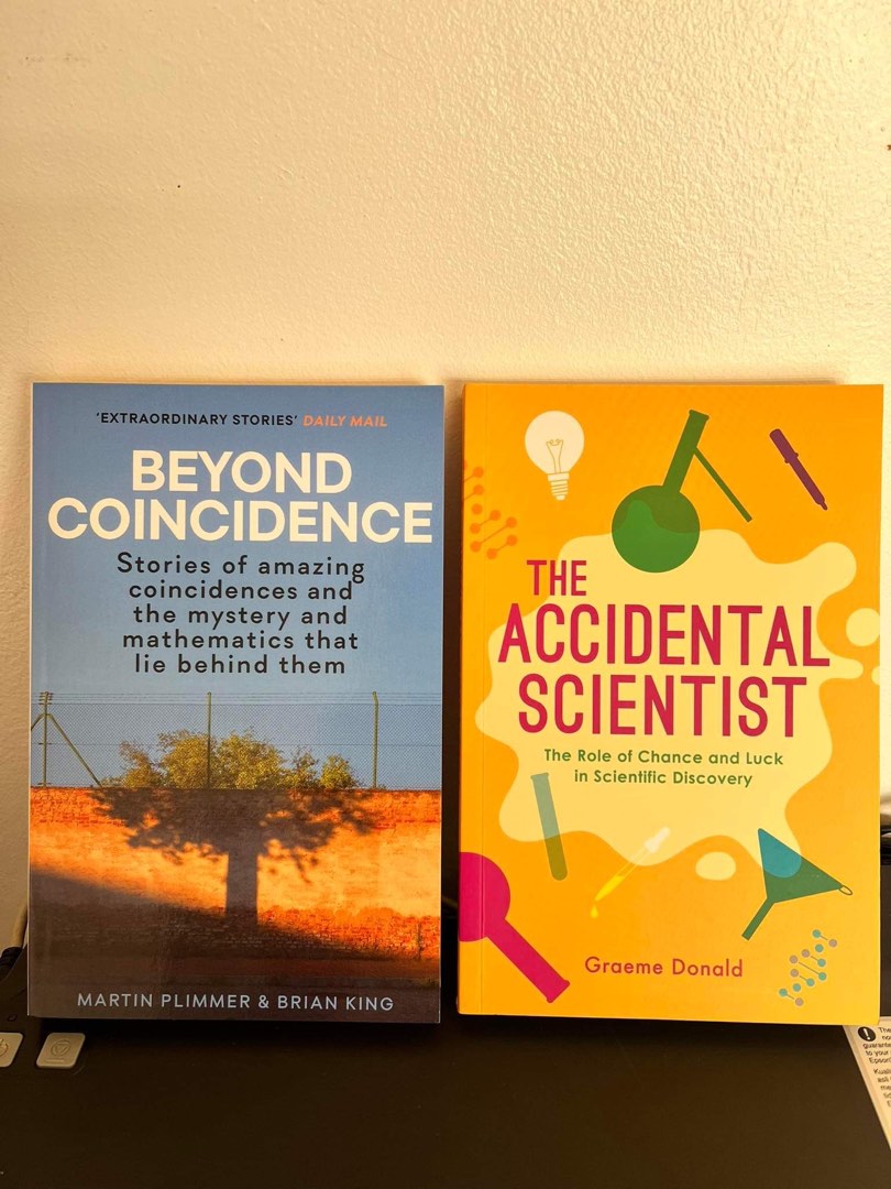 Books (Beyond Coincidence and The Accidental Scientist), Hobbies & Toys ...