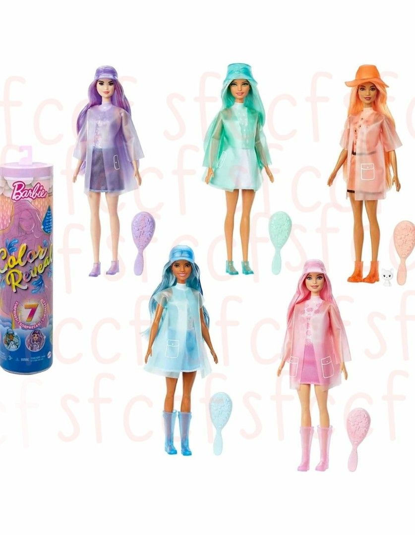 Brand new Barbie Colors reveal Sunshine series, Hobbies & Toys, Toys ...