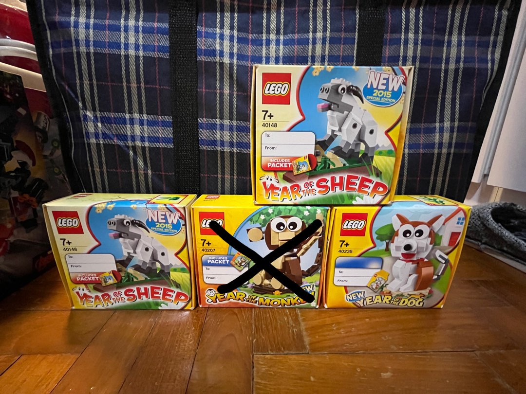 [Brand New] Lego Zodiac Animals - 40207, 40148, 40235, 40234, Hobbies ...