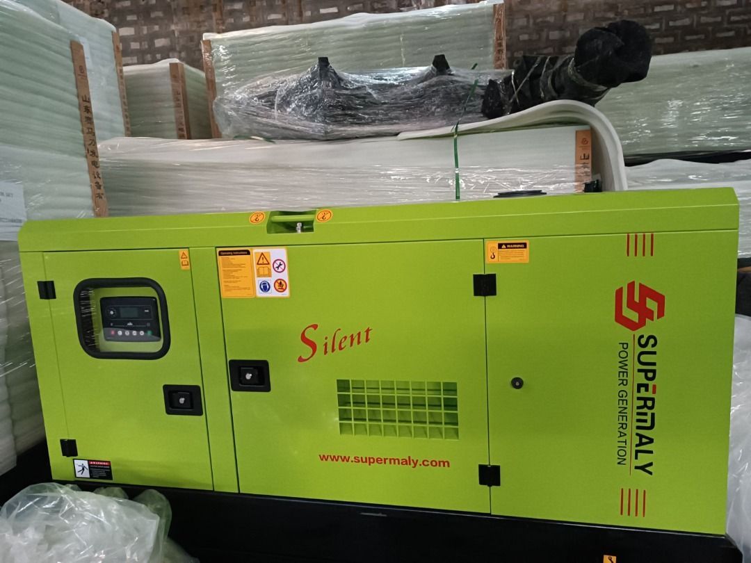 Brandnew Silent type Generator set, Commercial & Industrial, Industrial ...