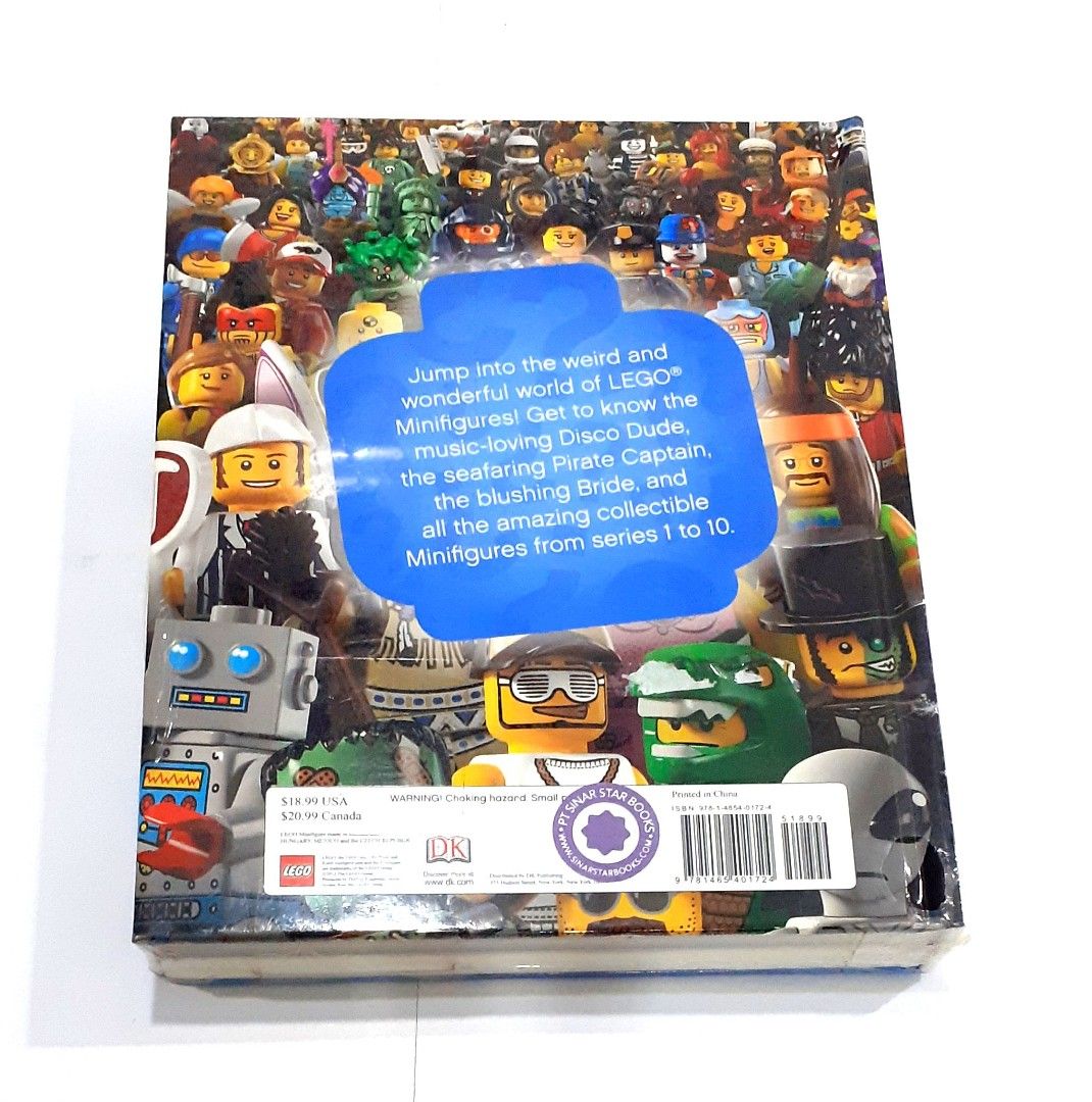 Buku LEGO Minifigures Character Encyclopedia, Buku & Alat Tulis, Buku ...