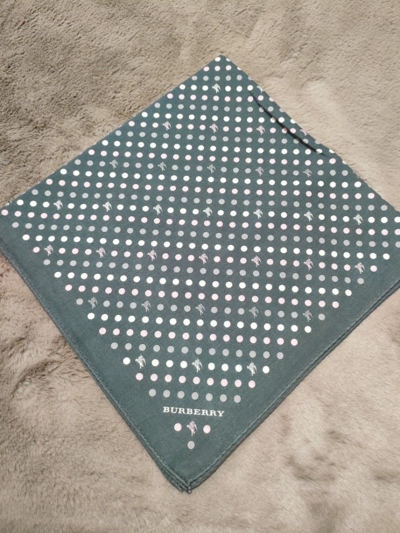 BURBERRY HANDKERCHiEF, Men's Fashion, Watches & Accessories, Handkerchief & Pocket Squares on ...