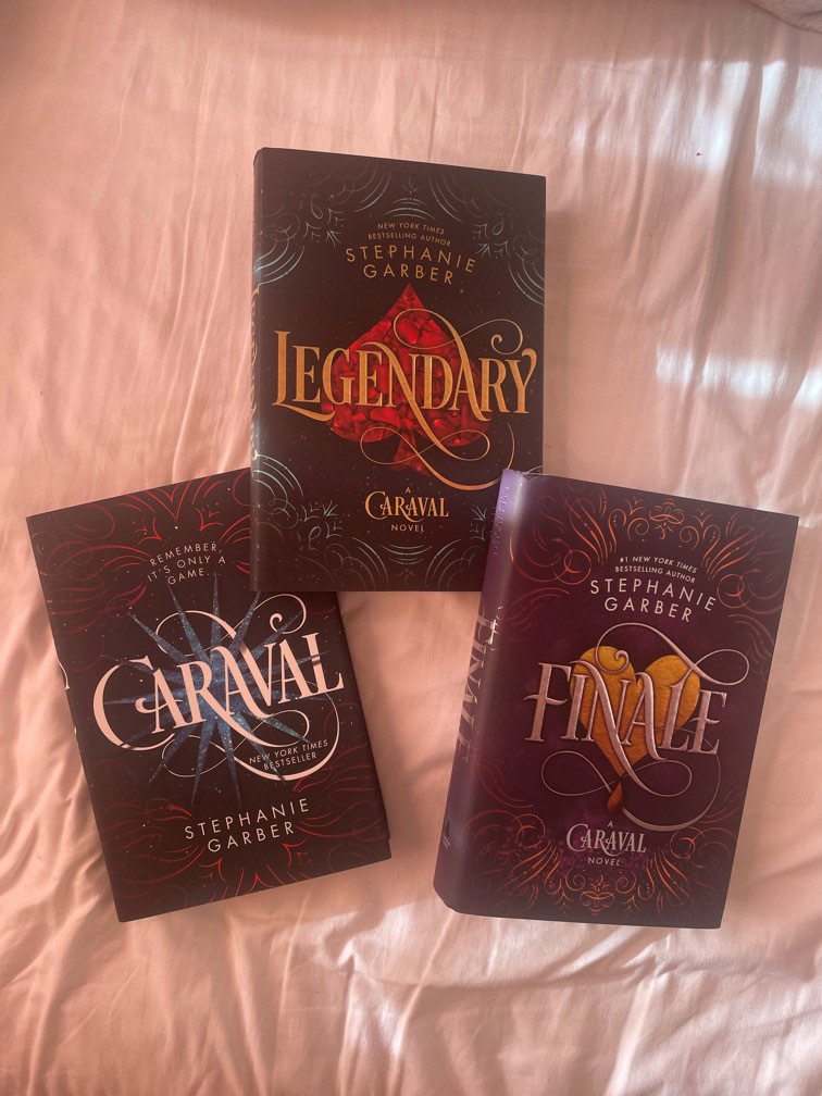 Caraval, Legendary, and Finale by Stephanie Garber, Hobbies & Toys ...