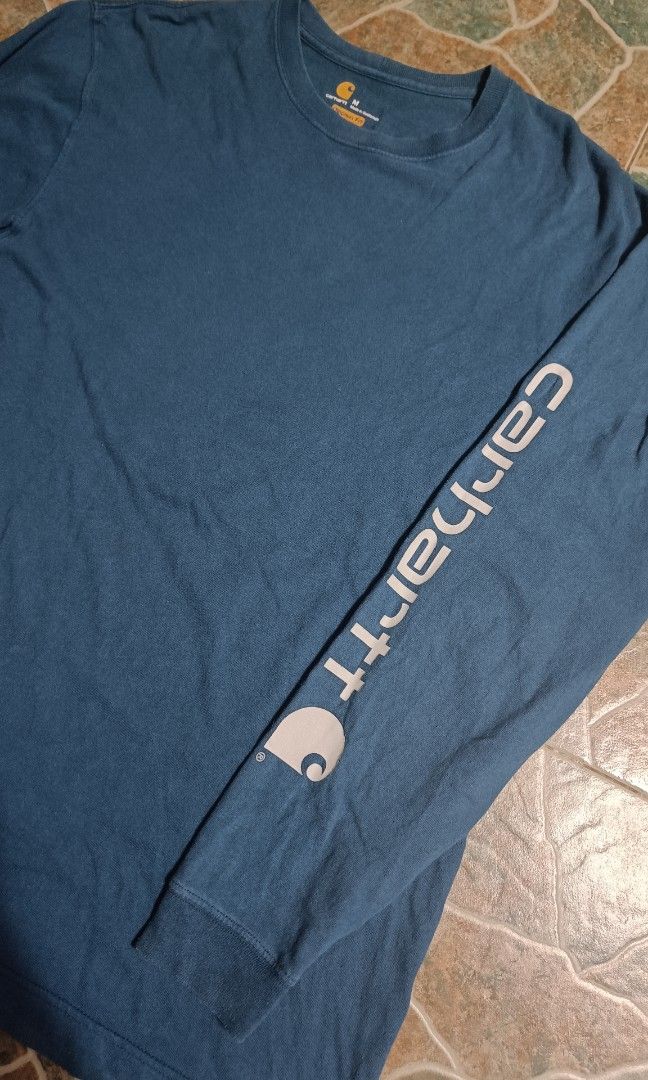 Carhartt Long Sleeve K231, Men's Fashion, Tops & Sets, Tshirts & Polo ...