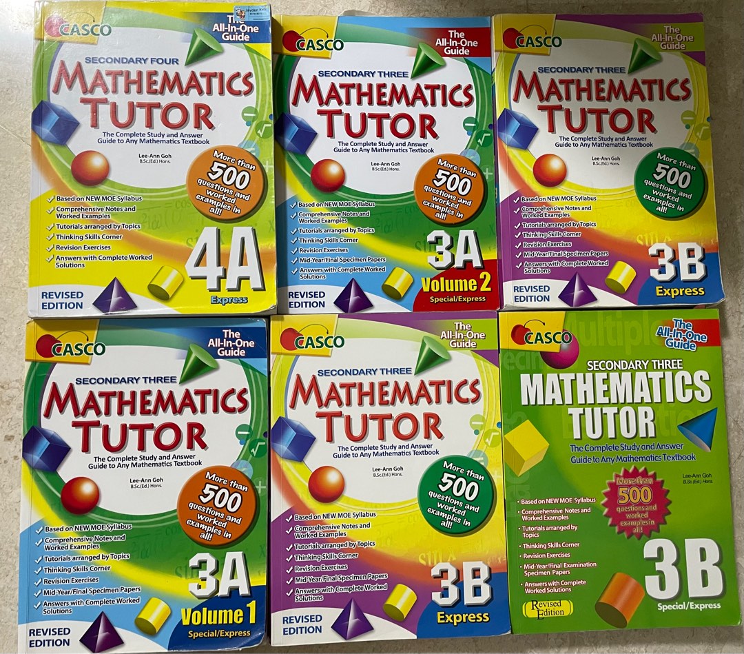 Casco Secondary Mathematics Assessment Book, Hobbies & Toys, Books ...