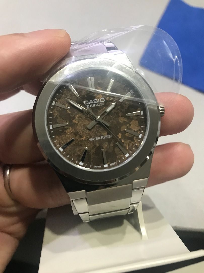 Casio Beside BEM SL100D - 5ADF (Brown), Men's Fashion, Watches ...