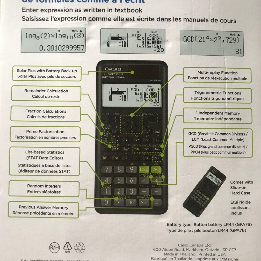 casio scientific calculator / sci cal, Mobile Phones & Gadgets, Other ...