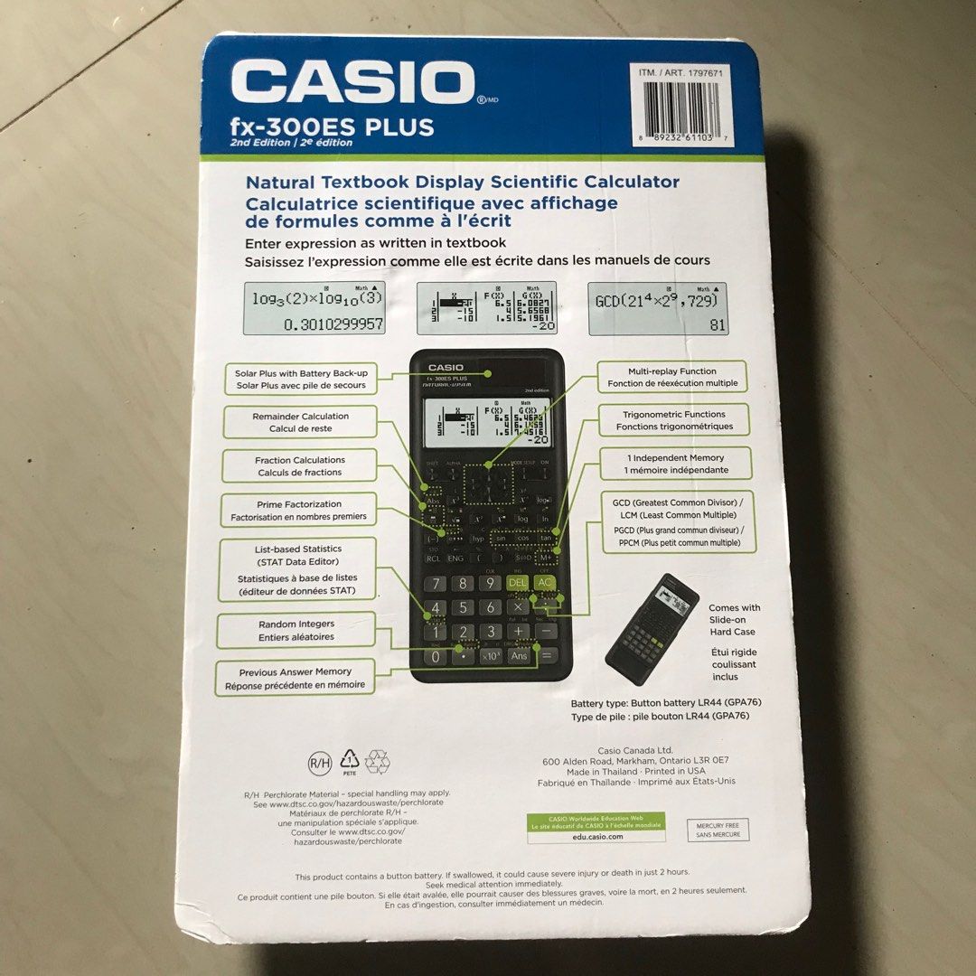 casio scientific calculator / sci cal, Mobile Phones & Gadgets, Other ...