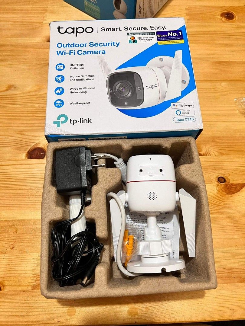 (CCTV) TP-Link Tapo C310 Outdoor Security Wi-Fi Camera CCTV Wireless ...