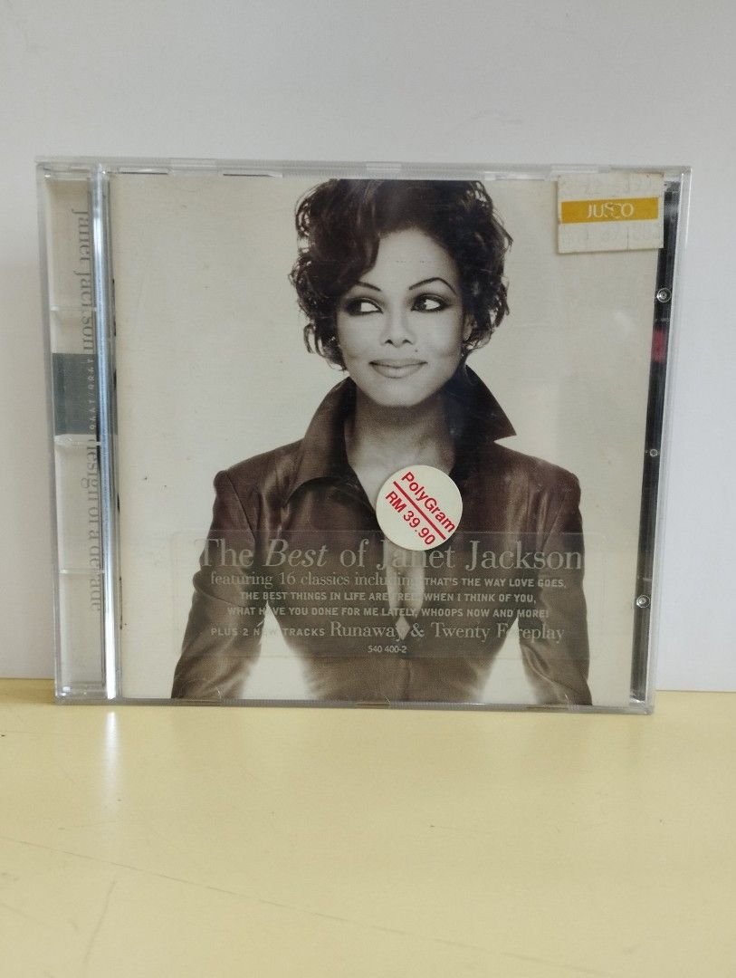 (CD) Janet Jackson Design Of A Decade 1986/1996, Hobbies & Toys, Music ...