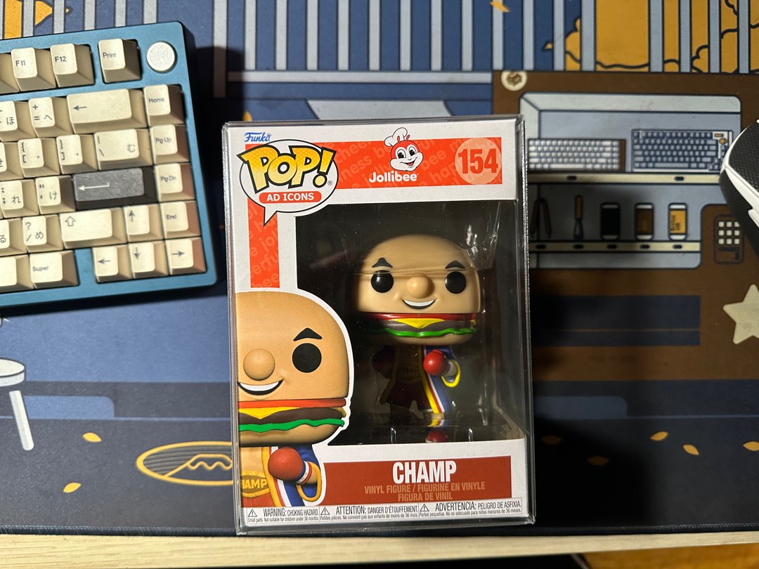Champ Funko Pop, Hobbies & Toys, Toys & Games on Carousell