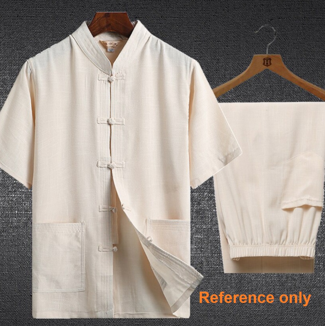Chinese Clothing Set Men Oriental 2 Pieces Tai Chi Kung Fu Uniforms ...