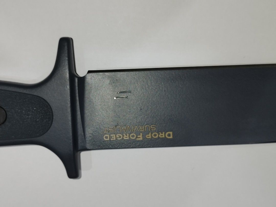 COLD STEEL Drop Forged Survivalist 52100 Camping Knife Survival Fixed ...