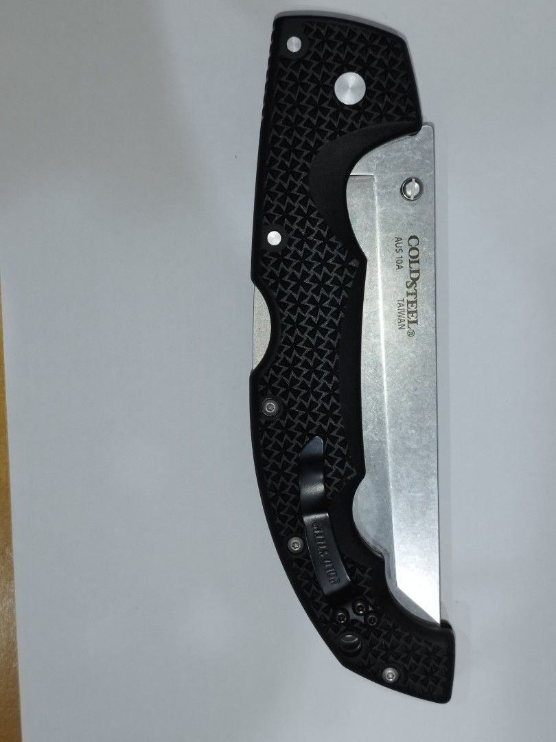 COLD STEEL Voyager XL Tanto AUS10A, Sports Equipment, Hiking & Camping ...