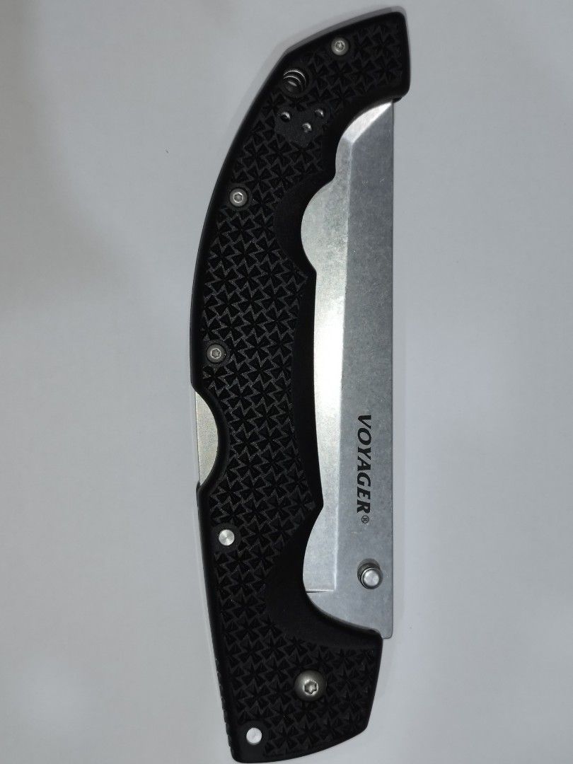 COLD STEEL Voyager XL Tanto AUS10A, Sports Equipment, Hiking & Camping ...