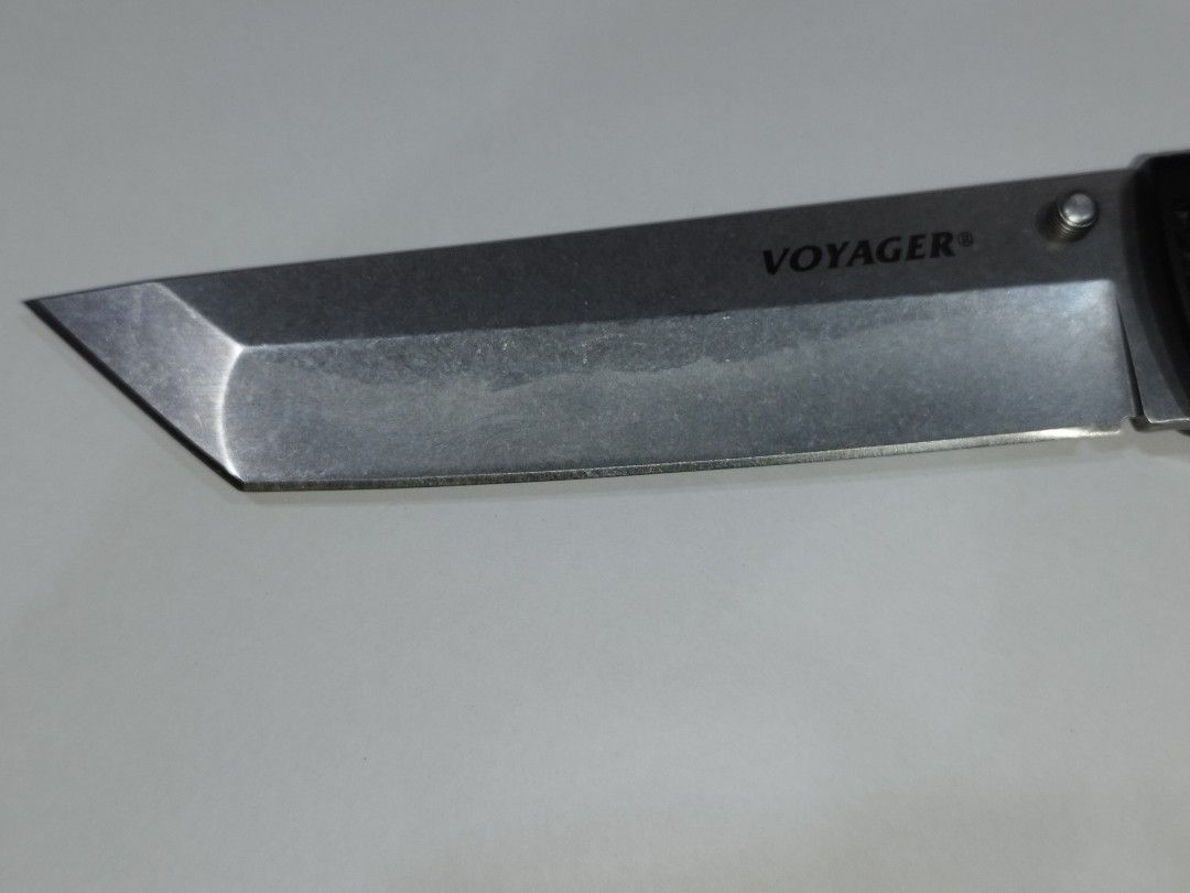 COLD STEEL Voyager XL Tanto AUS10A, Sports Equipment, Hiking & Camping ...