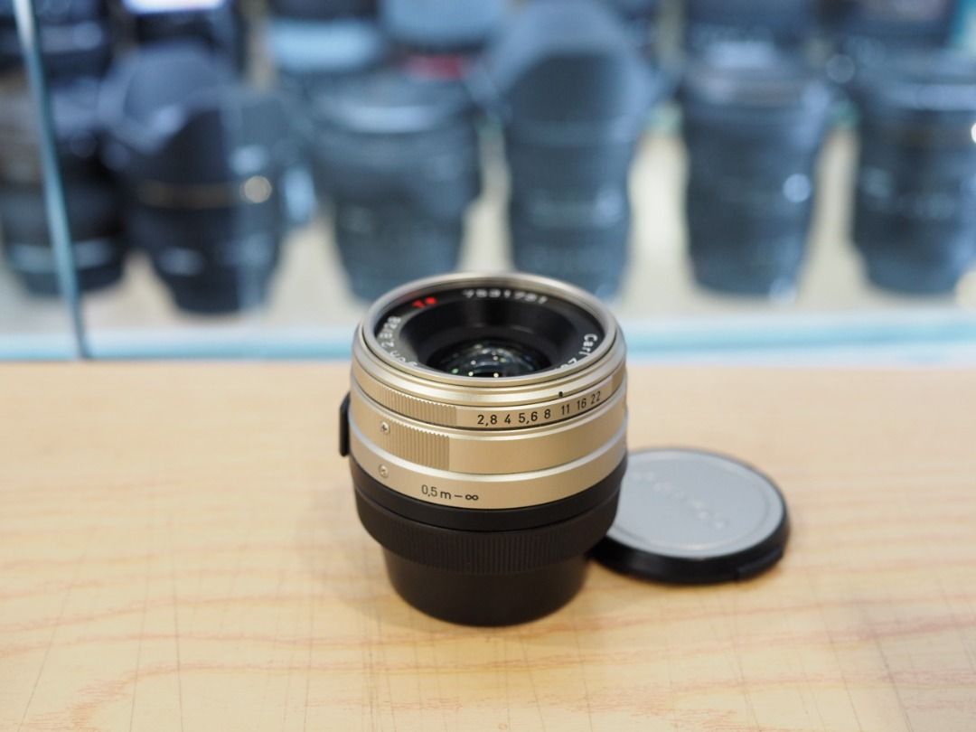 Contax G 28mm F2.8, 攝影器材, 鏡頭及裝備 - Carousell