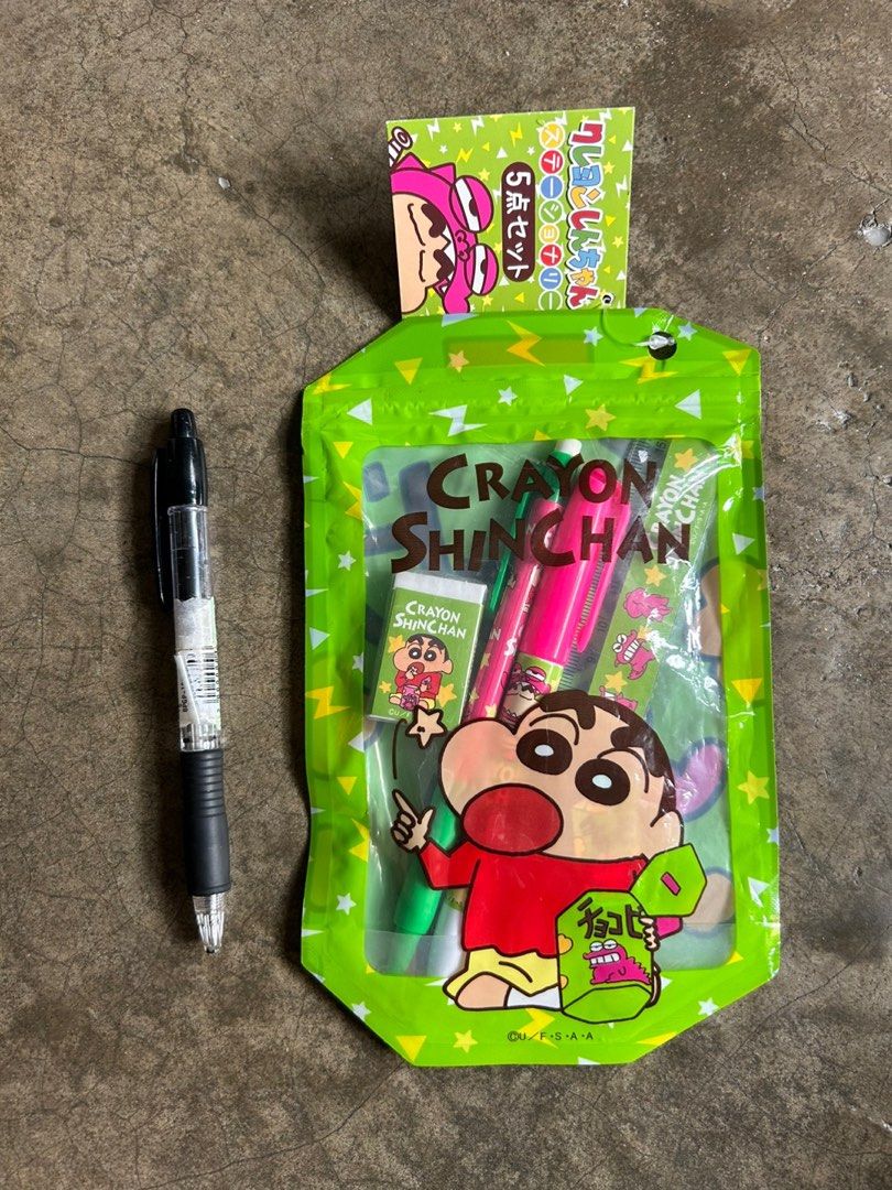 Crayon shin chan stationery set, Hobbies & Toys, Stationery & Craft ...