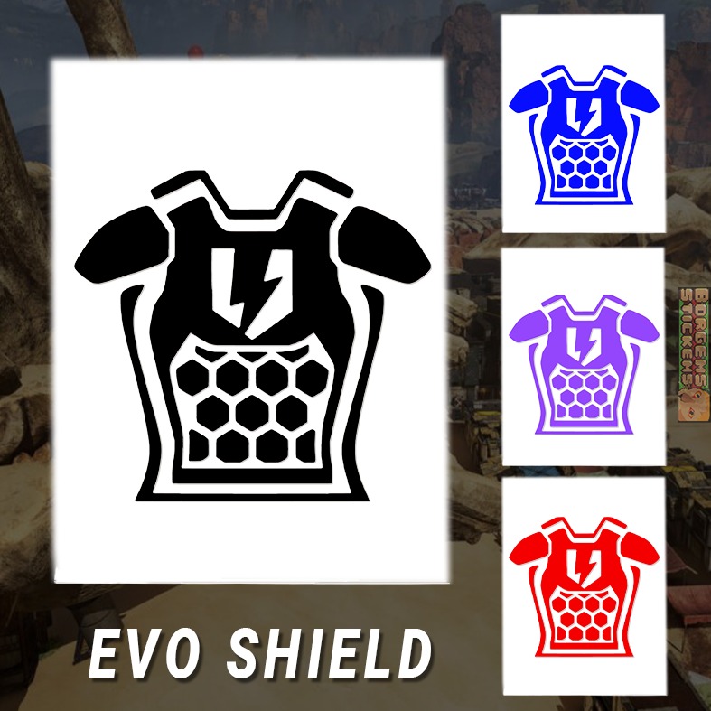 [DECAL] Apex Legends Evo Shield Vinyl Sticker for OUTDOOR or INDOOR ...