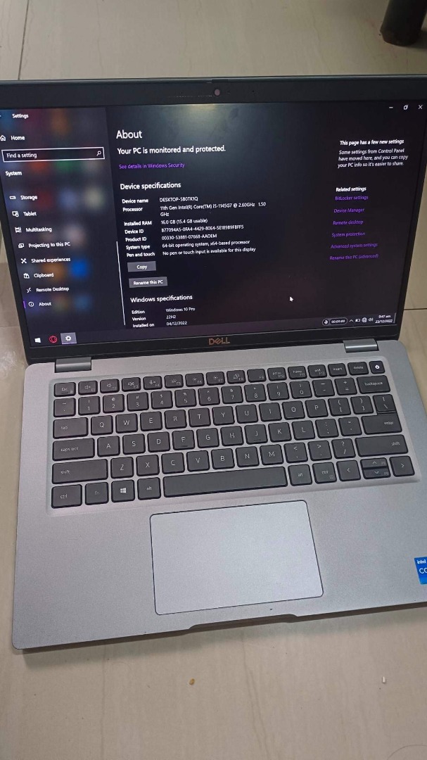 Dell I5 11TH GEN, Computers & Tech, Laptops & Notebooks on Carousell