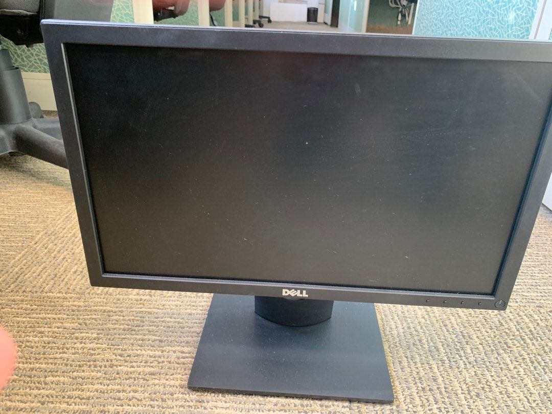Dell (model:E1916H), 電腦＆科技, 電腦周邊及配件, 電子屏幕 - Carousell