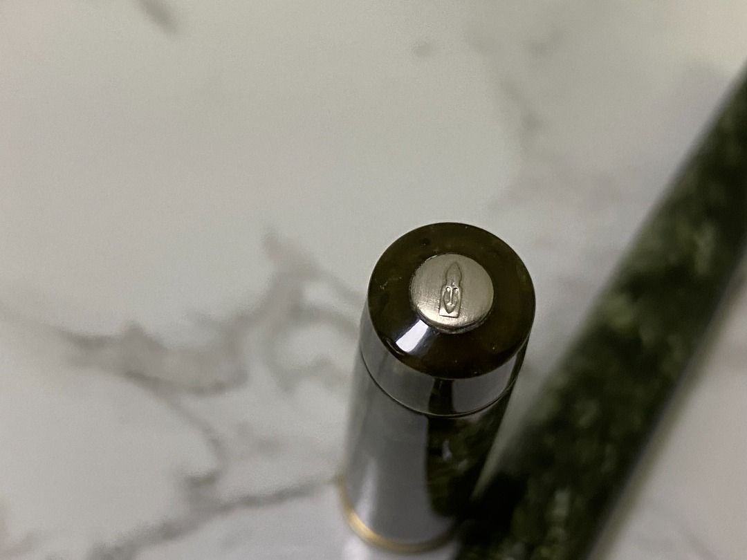 Rare Delta Vintage Collection Green Fountain Pen, Hobbies & Toys ...