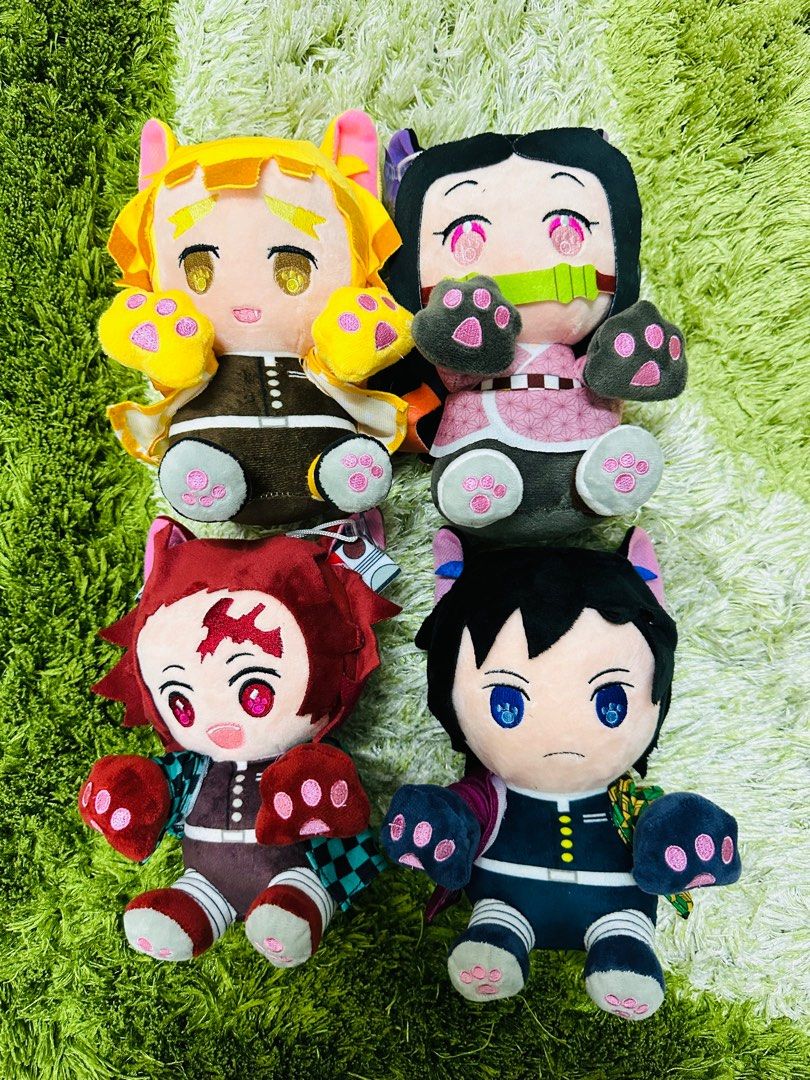 Demon Slayer Cat Plush toy, Hobbies & Toys, Collectibles & Memorabilia ...