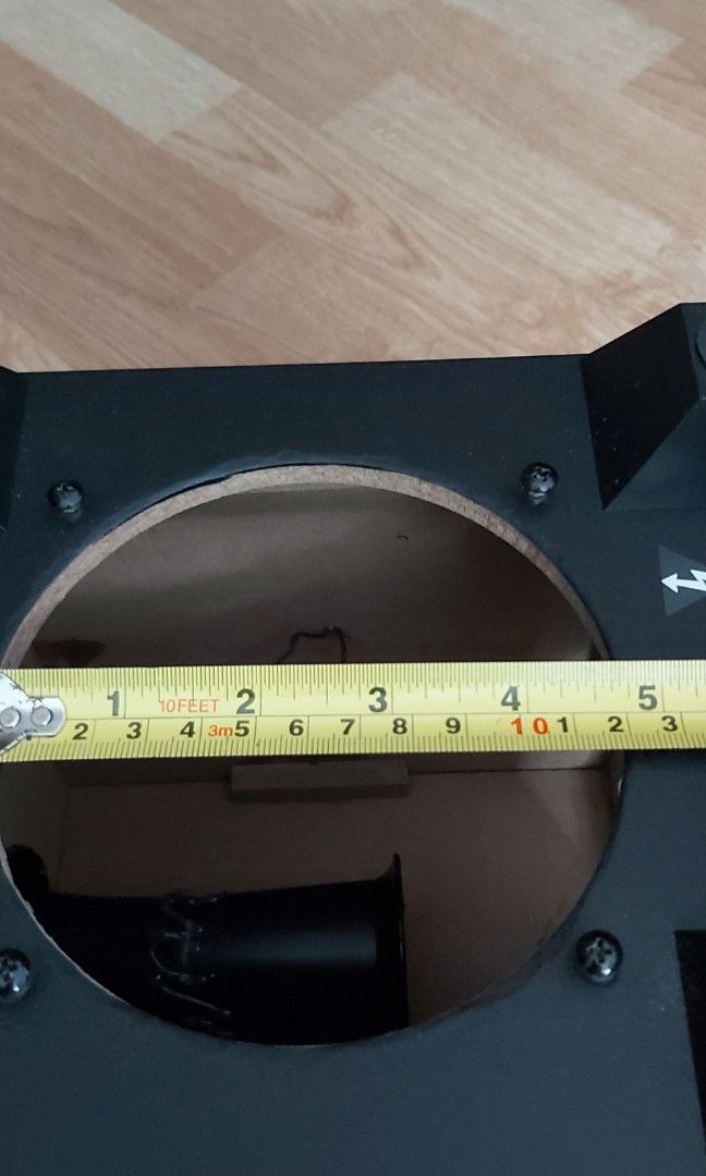 Diy woofer/ subwoofer box, enclosure for home, car or van, Audio ...