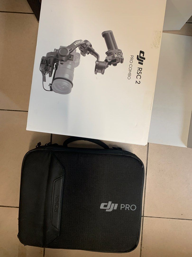 Dji RSC2 pro combo, Photography, Photography Accessories, Gimbals ...