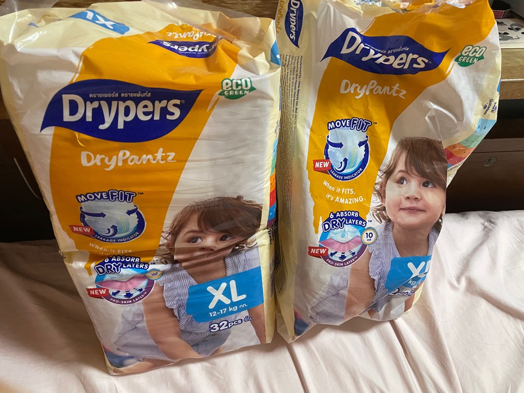 Drypers xl, Babies & Kids, Bathing & Changing, Diapers & Baby Wipes on ...
