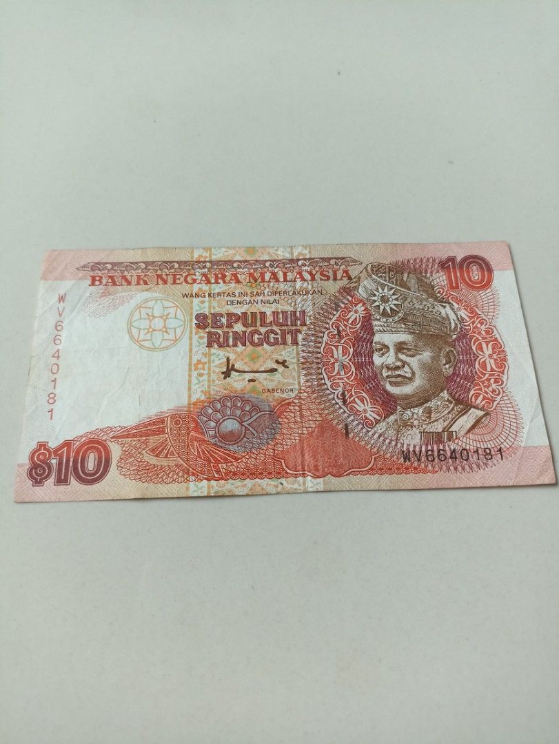 Duit Lama Malaysia Rm10 Siri 7, Hobbies & Toys, Collectibles & Memorabilia, Currency on Carousell