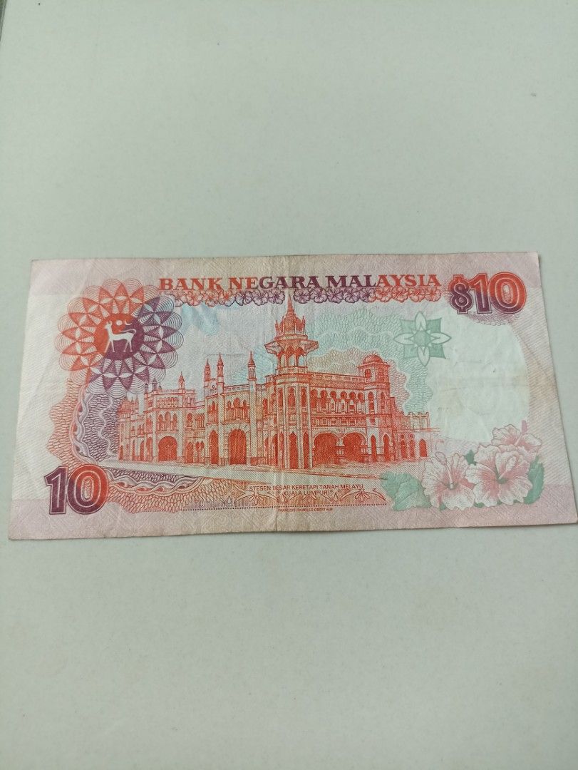 Duit Lama Malaysia Rm10 Siri 7, Hobbies & Toys, Collectibles & Memorabilia, Currency on Carousell
