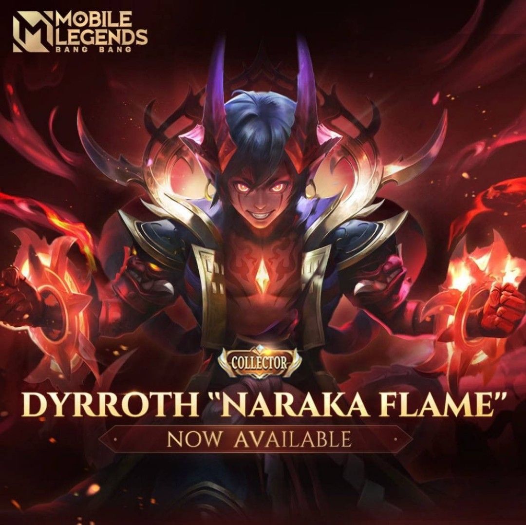 Dyrroth Collector Skin | INSTANT & CHEAPEST MLBB DIAMONDS | Mobile ...