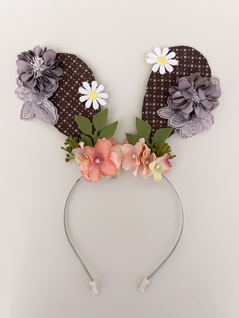 Easter Bunny Ears Brown, Babies & Kids, Babies & Kids Fashion on Carousell