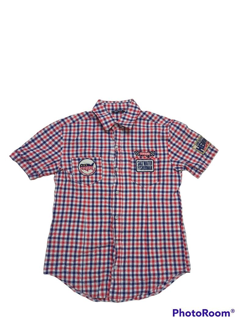 Edwin patches, Men's Fashion, Tops & Sets, Formal Shirts on Carousell