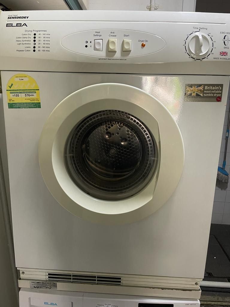ELBA Washing Machine & Dryer, TV & Home Appliances, Washing Machines ...