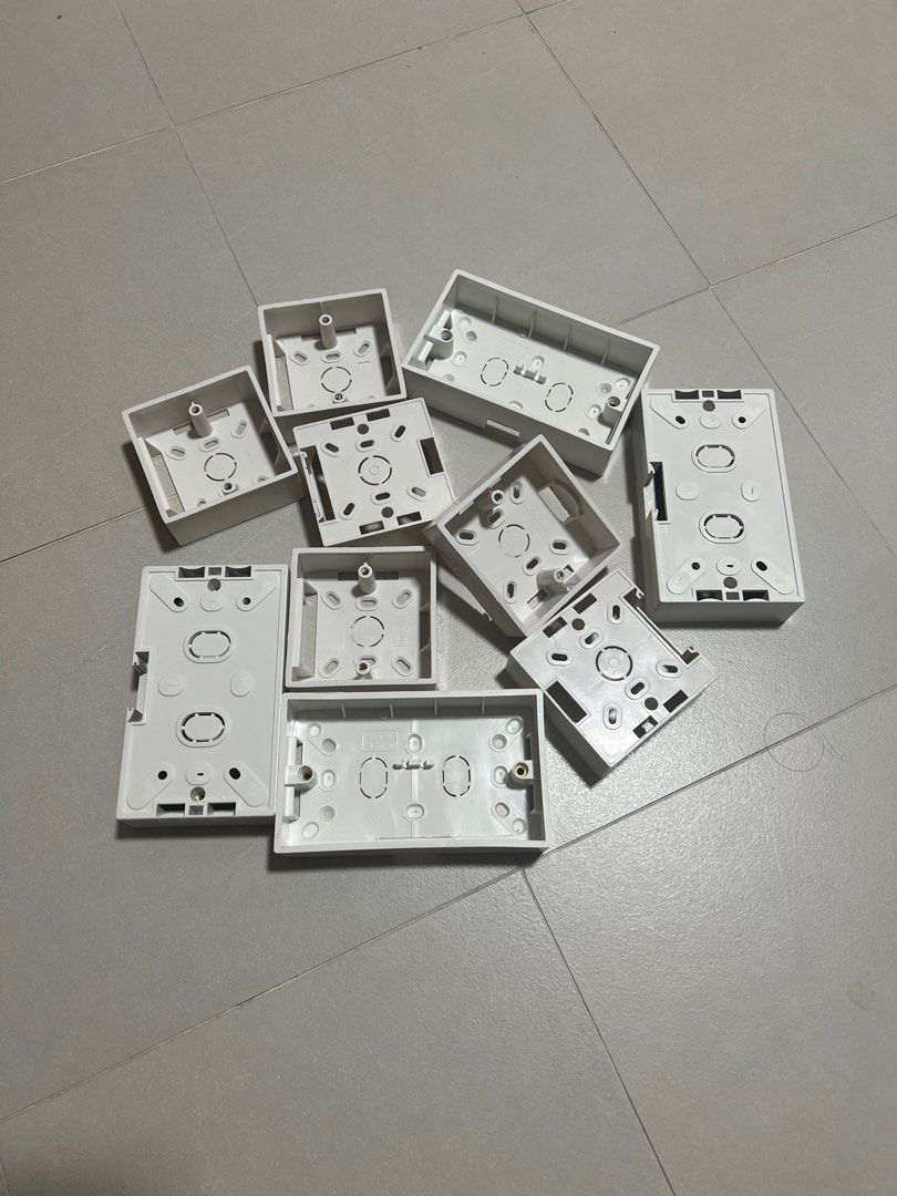 Electrical Switch Socket Mounting Bracket Box, TV & Home Appliances ...