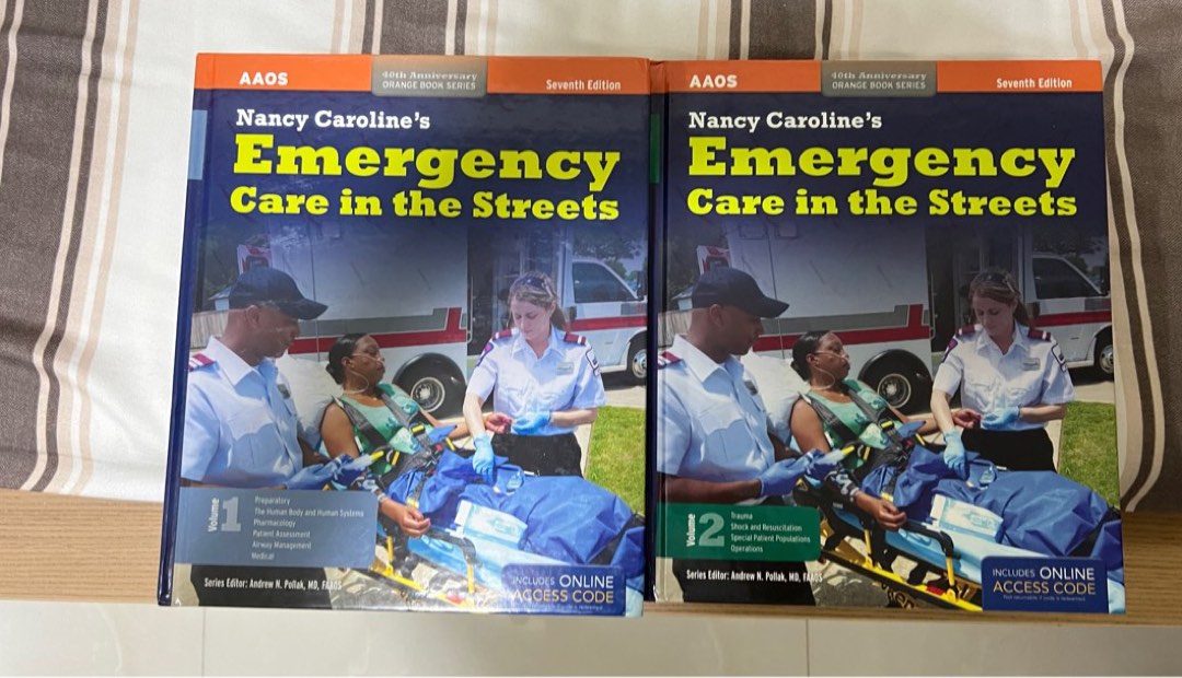 Emergency care vol 1 and 2, Hobbies & Toys, Books & Magazines ...