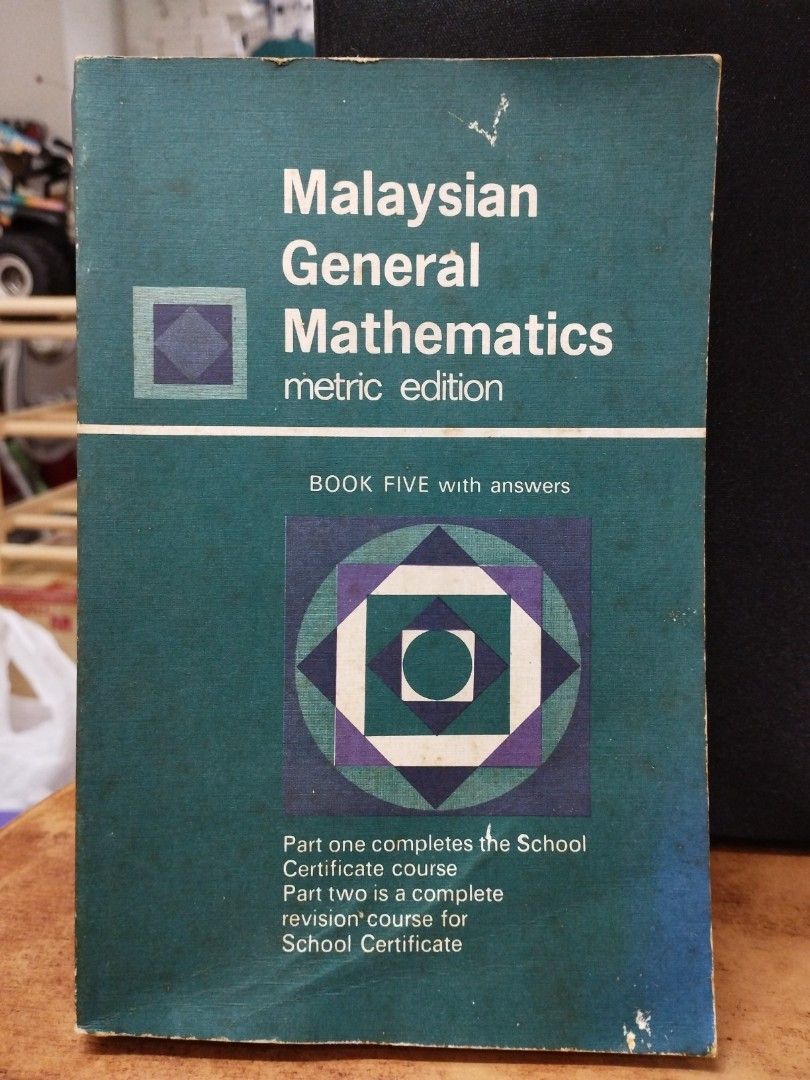 (ENG) Malaysian General Mathematics , Metric Edition, Hobbies & Toys ...