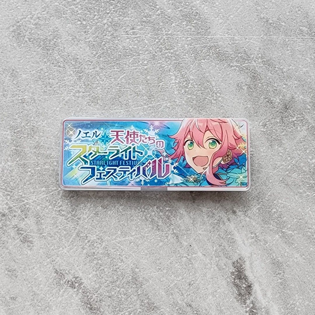Enstars Memorial Banner Collection Badge, Hobbies & Toys, Memorabilia ...