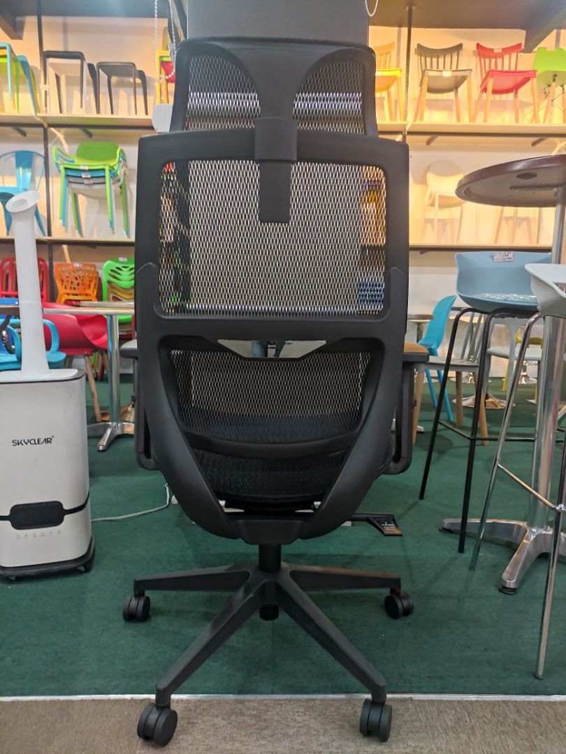 #Newarrival Ergodynamic HUMAN V7.0 Executive Mesh Chair, High Back ...
