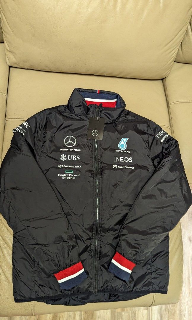 F1 Mercedes Jacket - $200, Men's Fashion, Coats, Jackets and Outerwear ...
