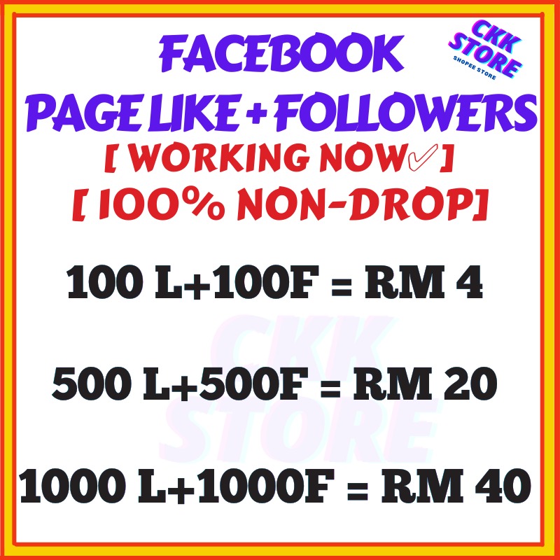 fb / facebook Page Likes + followers 面子书主页赞, Computers & Tech, Parts ...